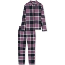 Schiesser Pajama female Purple size 46