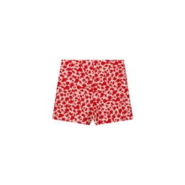Mango Shorts 'Concha' Damen Größe 34 rot / offwhite