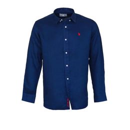 U.S. Polo Assn. Hemd Herren Gr&ouml;&szlig;e M navy / rot