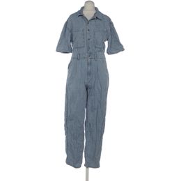 Mango Damen Jumpsuit/Overall, blau, Gr. 36