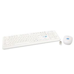 Simpletek Tastatur QWERTY Englisch Wireless M&K INGLESE US Kit Mouse and Keyboard