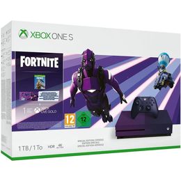 Microsoft Xbox One S 1000GB - Schwarz - Limited Edition Fortnite + Fortnite