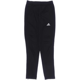 Adidas Herren Stoffhose, schwarz, Gr. 152