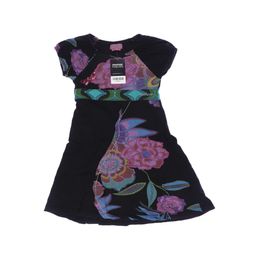 Desigual Damen Kleid, schwarz, Gr. 128