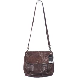 Fossil Damen Handtasche, braun, Gr.