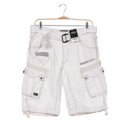 Geographical Norway Herren Shorts, weiß, Gr. 52