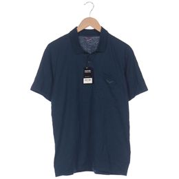 TRIGEMA Herren Poloshirt, türkis, Gr. 52