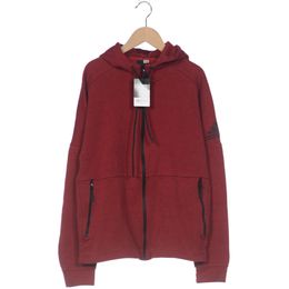 Adidas Herren Kapuzenpullover, bordeaux, Gr. 52