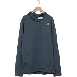 Adidas Herren Kapuzenpullover, blau, Gr. 48