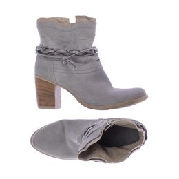 Tamaris Damen Stiefelette, grau, Gr. 37