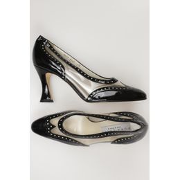 Pura Lopez Damen Pumps, schwarz, Gr. 40