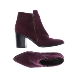 Buffalo London Damen Stiefelette, bordeaux, Gr. 38