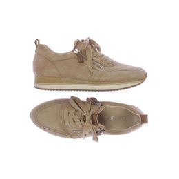 Gabor Damen Sneakers, beige, Gr. 6.5