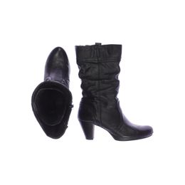 Tom Tailor Damen Stiefelette, schwarz, Gr. 39