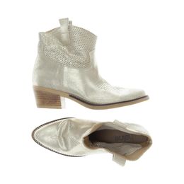 Heine Damen Stiefelette, gold, Gr. 38