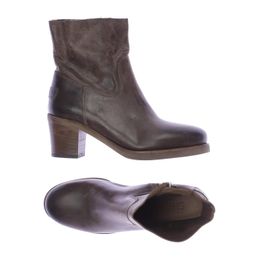 Shabbies Amsterdam Damen Stiefelette, braun, Gr. 36