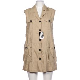 Zara Damen Kleid, beige, Gr. 42