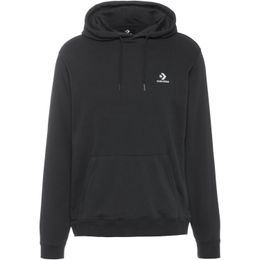Converse Star Chevron Hoodie - schwarz - Gr. XS - Baumwolle/Polyester