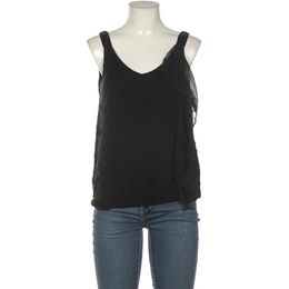 Hallhuber Damen Bluse, schwarz, Gr. 38