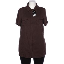 Ulla Popken Damen Bluse, braun, Gr. 46