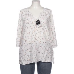 Ulla Popken Damen Bluse, weiß, Gr. 46