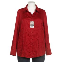 Selection by Ulla Popken Damen Bluse, rot, Gr. 46