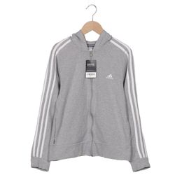 Adidas Damen Kapuzenpullover, grau, Gr. 40