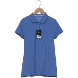 Tommy Hilfiger Damen Poloshirt, blau, Gr. 38