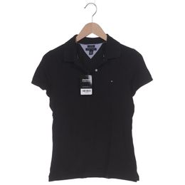 Tommy Hilfiger Damen Poloshirt, schwarz, Gr. 38