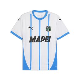 Trainingsshirt Puma "US Sassuolo Calcio 24/25 Auswärtstrikot Herren" Gr. L, blau (weiß ignite blau), Herren, Obermaterial: 100% Polyester; Rippe: 100% Polyester, bedruckt, Shirts