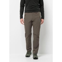 Softshellhose Jack Wolfskin "ACTIVATE XT PANTS M" Gr. 46, Normalgrößen, braun (cold, coffee) Herren Hosen