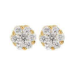 Christ Earrings female Yellow size One Size