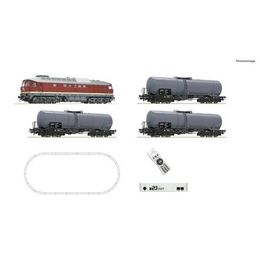 Roco 5110002 H0 z21 start Digitalset: Diesellokomotive BR 132 mit Kesselwagenzug der DR