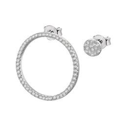 Christ Earrings female Silver size One Size