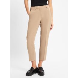 CAMBIO Bundfaltenhose 'Krystal' Damen Gr&ouml;&szlig;e 38 beige