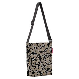 Reisenthel® Umhängetasche SHOULDERBAG, 4,7 Liter, Braun, Schwarz, Polyester, Wasserabweisend, braun|schwarz