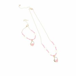 Inca Schmuckset Hearts Necklace + Bracelet