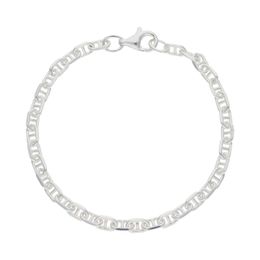 JuwelmaLux Armband Armband 925/000 Sterling Silber JL50-03-0012 21 cm (kein Set, 1-tlg., kein Set), silberfarben