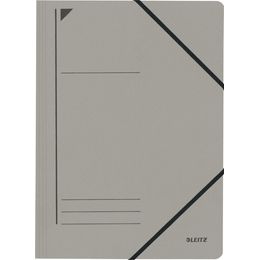 Leitz Fächermappe Eckspanner A4 für ca. 250 Blatt grau