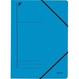 Leitz Fächermappe Eckspanner A4 für ca. 250 Blatt blau