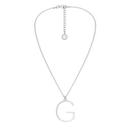 Giorre Kette mit Anhänger, Halskette mit Anhänger, silberfarben
