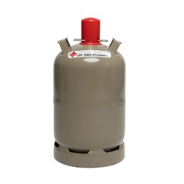 BlueCraft Gas, Eigentum Propan Gasflasche 11kg Regeneriert ungefüllt 10 Jahre geprüft