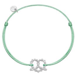 Glanzstücke München Glanzstücke München Armband Herz-Breze silber, mit Herz-Breze, silberfarben