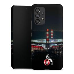 DeinDesign Galaxy A53 5G Handy Premium Case Smartphone Handyh&uuml;lle Schutzh&uuml;lle matt Official Licensed Product Stadium 1. Fc K&ouml;ln Premium Case