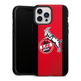 DeinDesign iPhone 13 Pro Max Handy Panzer Handyh&uuml;lle robuste Outdoor H&uuml;lle Schutzh&uuml;lle matt 1. Fc K&ouml;ln Billy Goat Hennes Official Licensed Product Tough Case