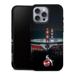 DeinDesign iPhone 16 Pro Max Handy Panzer Handyh&uuml;lle robuste Outdoor H&uuml;lle Schutzh&uuml;lle gl&auml;nzend Stadium 1. Fc K&ouml;ln Official Licensed Product Tough Case