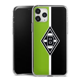 DeinDesign iPhone 11 Pro Max Handy Silikon H&uuml;lle Case transparent Handyh&uuml;lle Gladbach Bundesliga Borussia M&ouml;nchengladbach Silikon Case