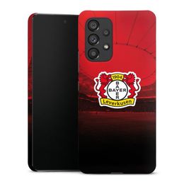 DeinDesign Galaxy A53 5G Handy Premium Case Smartphone Handyh&uuml;lle Schutzh&uuml;lle matt Bayer 04 Leverkusen Official Licensed Product Stadium Premium Case