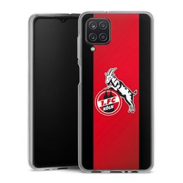 DeinDesign Galaxy A12 Handy Silikon H&uuml;lle Case transparent Handyh&uuml;lle Official Licensed Product Billy Goat Hennes 1. Fc K&ouml;ln Silikon Case