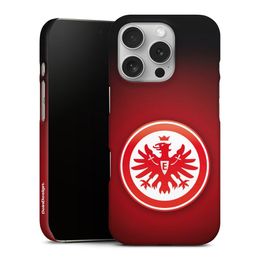 DeinDesign iPhone 16 Pro Handy Premium Case Smartphone Handyh&uuml;lle Schutzh&uuml;lle matt Official Licensed Product Coat Of Arms Eintracht Frankfurt Premium Case